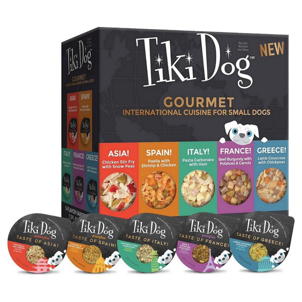 Tiki Dog Taste of the World Variety Pack Dog Food – kikis pet shop